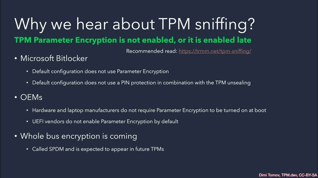 Introduction to Trusted Platform Modules (TPMs) TC1101 Lecture G - YouTube