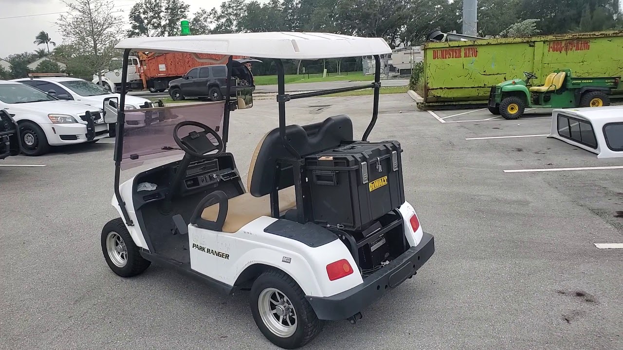 2015 Moto Electric Golf Cart lot#123 - YouTube