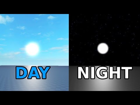 day and night cycle tutorial roblox studio - YouTube