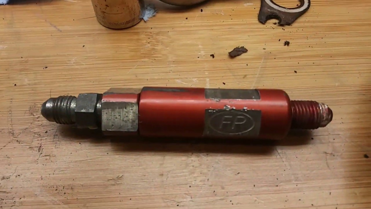 Inspection and cleaning of inline turbo oil filter - YouTube