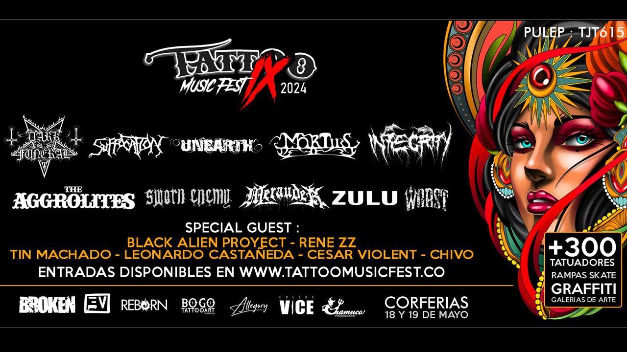 Oráculo Magazine - Video resumen Tattoo Music fest Día 2 - YouTube