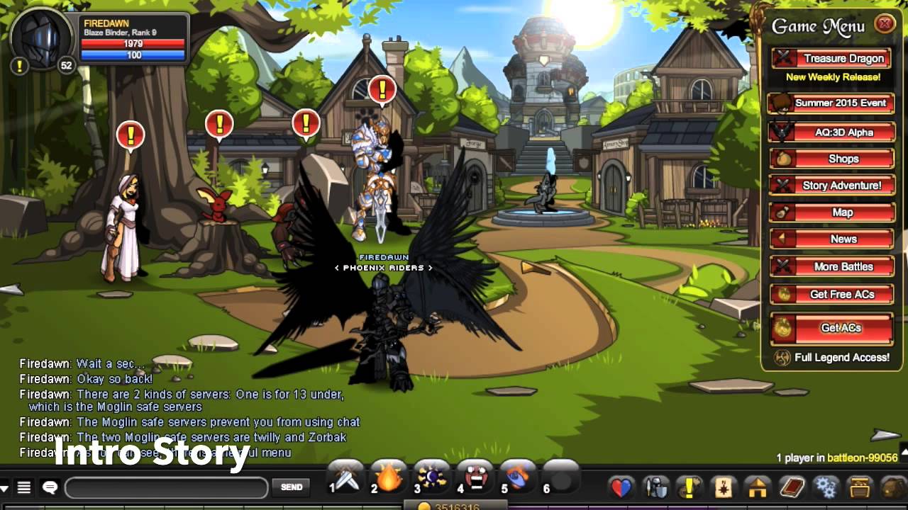 A Guide/Tutorial to AQWorlds | For New Players | Intro Story, Server ...