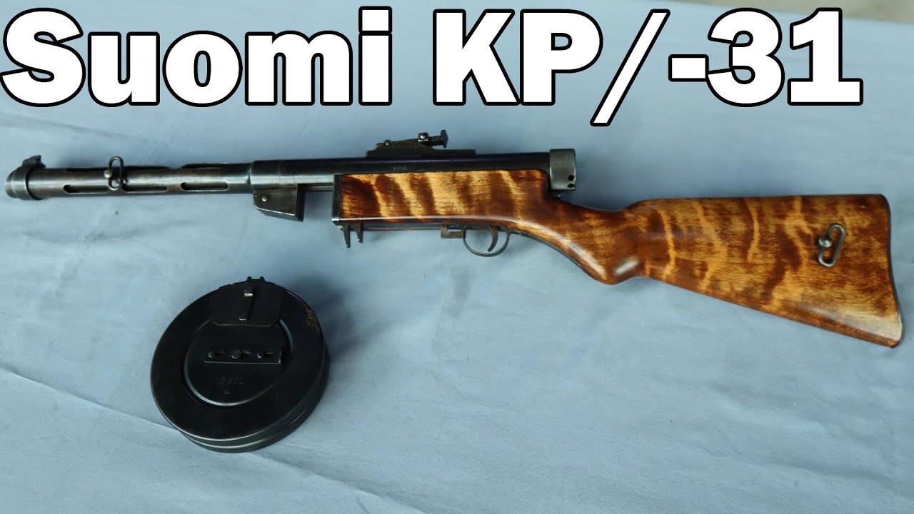 Suomi KP/-31 – L’Excellent Pistolet-Mitrailleur Finlandais - YouTube