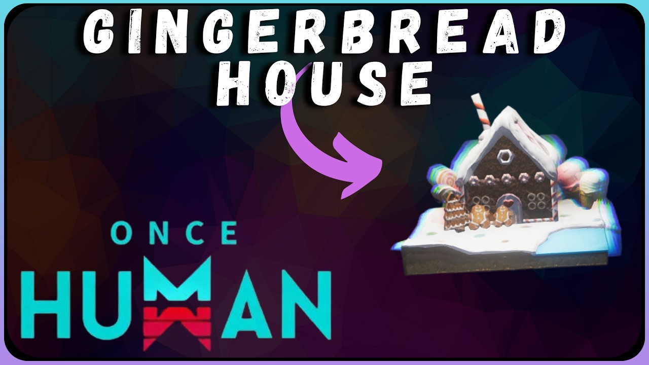 Once Human Gingerbread House Deviant How & Where #oncehuman # ...