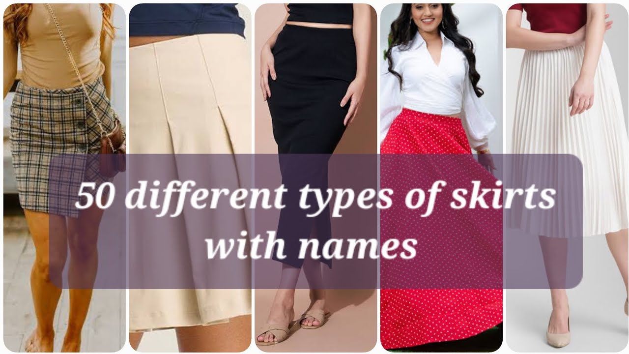 Different types of skirts with names| skirt name| #spoanratlhia # ...