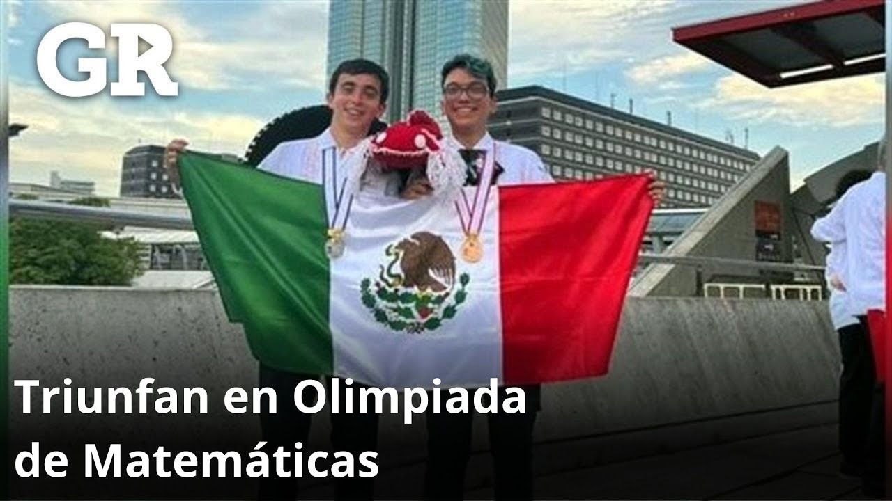 Eric Ransom y Luis Martínez, triunfan en Olimpiada de Matemáticas - YouTube