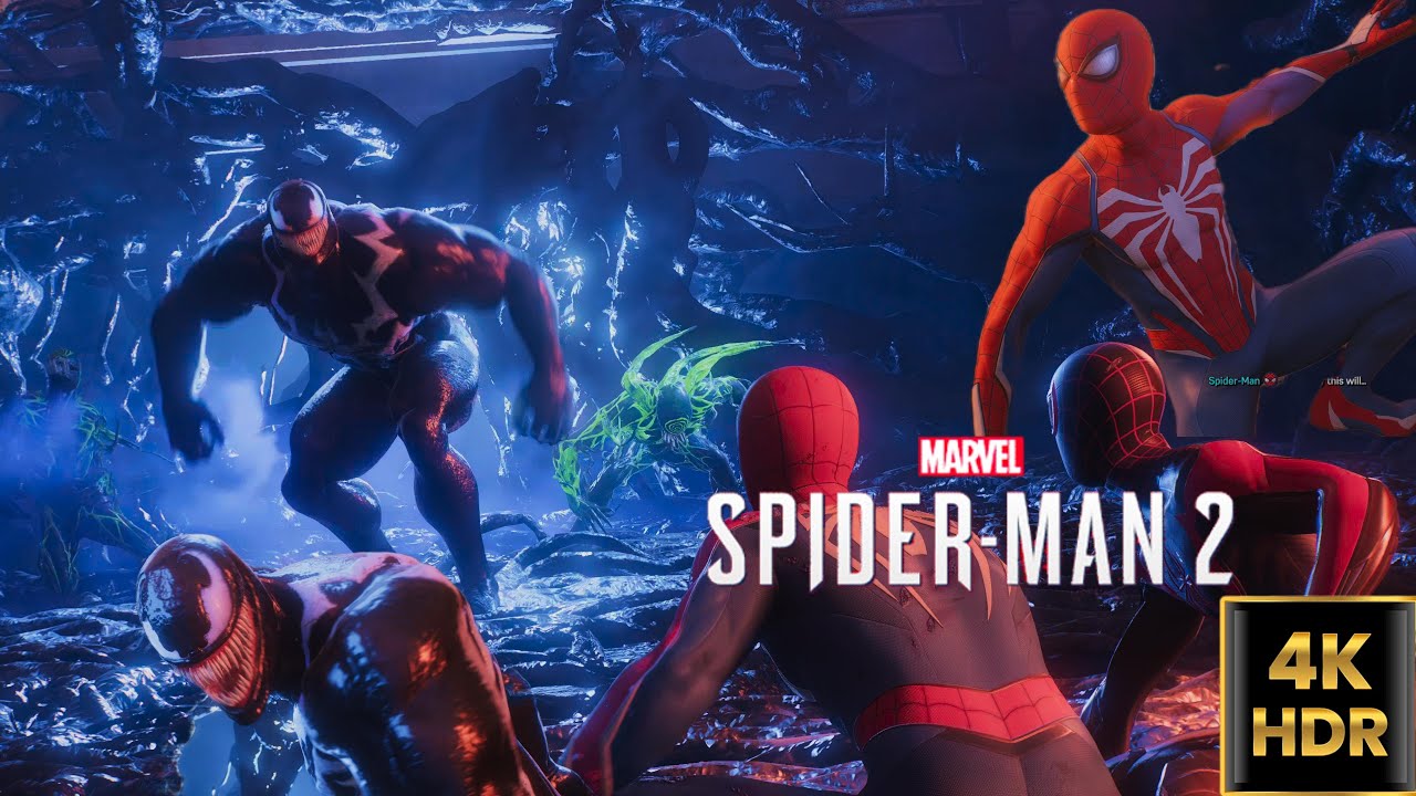 🔥 Spider-Man & Miles vs Venom Army | Epic Final Battle 4K PS5 - YouTube