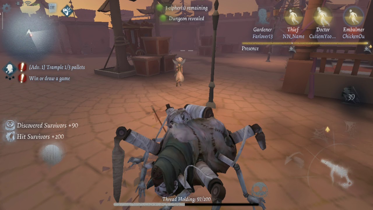 Identity V Violetta Soul Weaver Gameplay - YouTube
