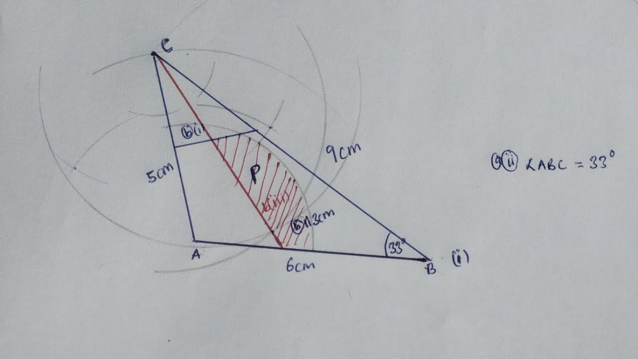 Construction -2021 Mathematics Paper 2 Question 6 | internal| - YouTube