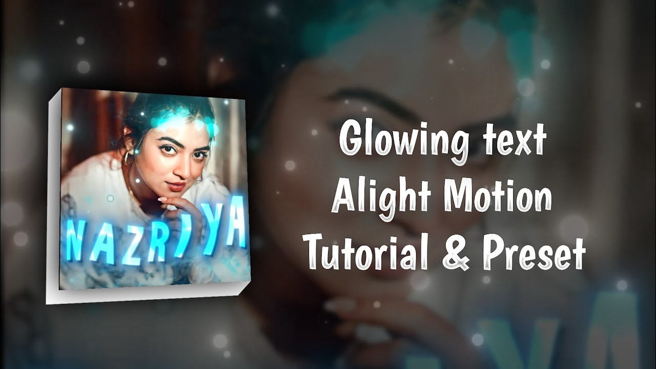 Glowing Text (2 Method) 💎 Alight motion Tutorial + Preset @ShaPresets # ...