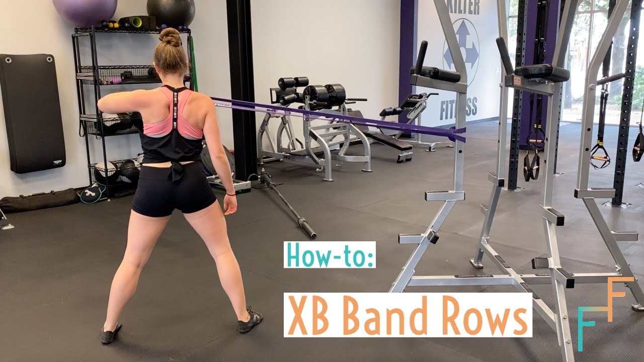 Cross-Body Band Rows - YouTube