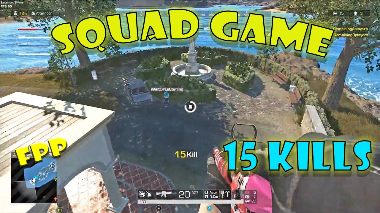 SQUAD GAME | 15k | Skaty | (Ring of Elysium) - YouTube