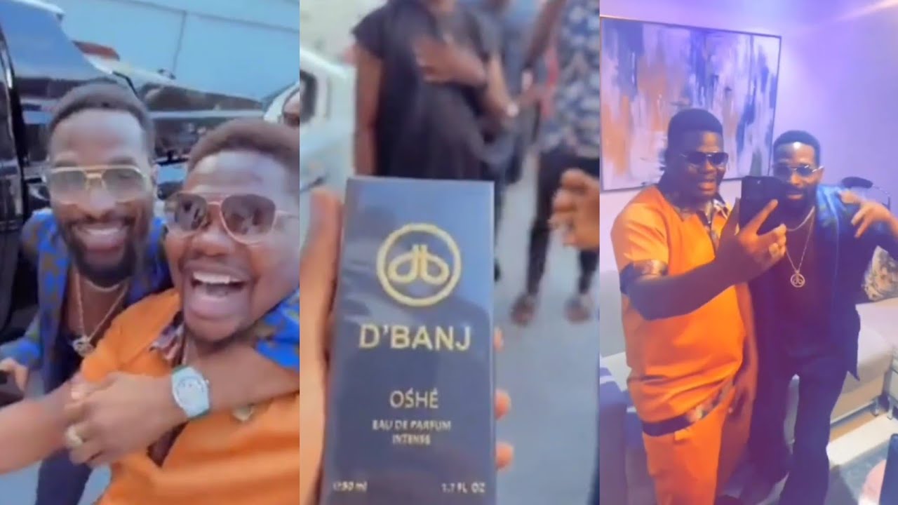 MR MARCARONI RECEIVES SPECIAL GIFT FROM D'BANJ ON HIS BIRTHDAY - YouTube
