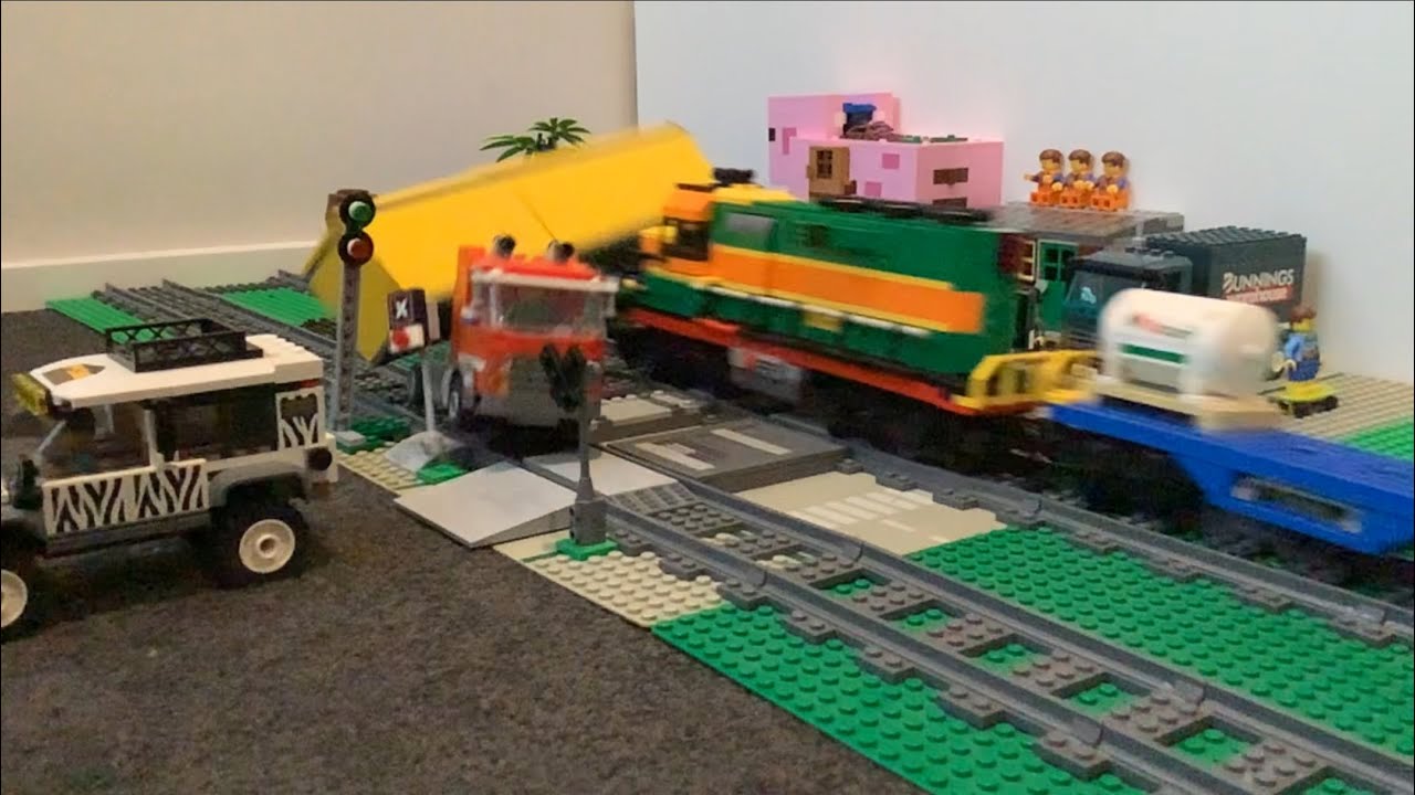 Lego Train Crash Compilation #20 - YouTube