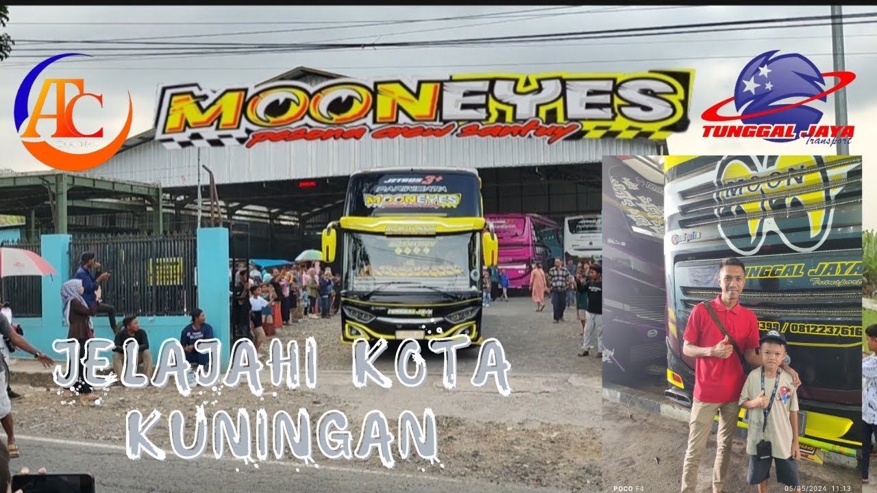 Trip Bus Mooneyes‼️ Jelajahi Kota Kuningan 🔥 - YouTube