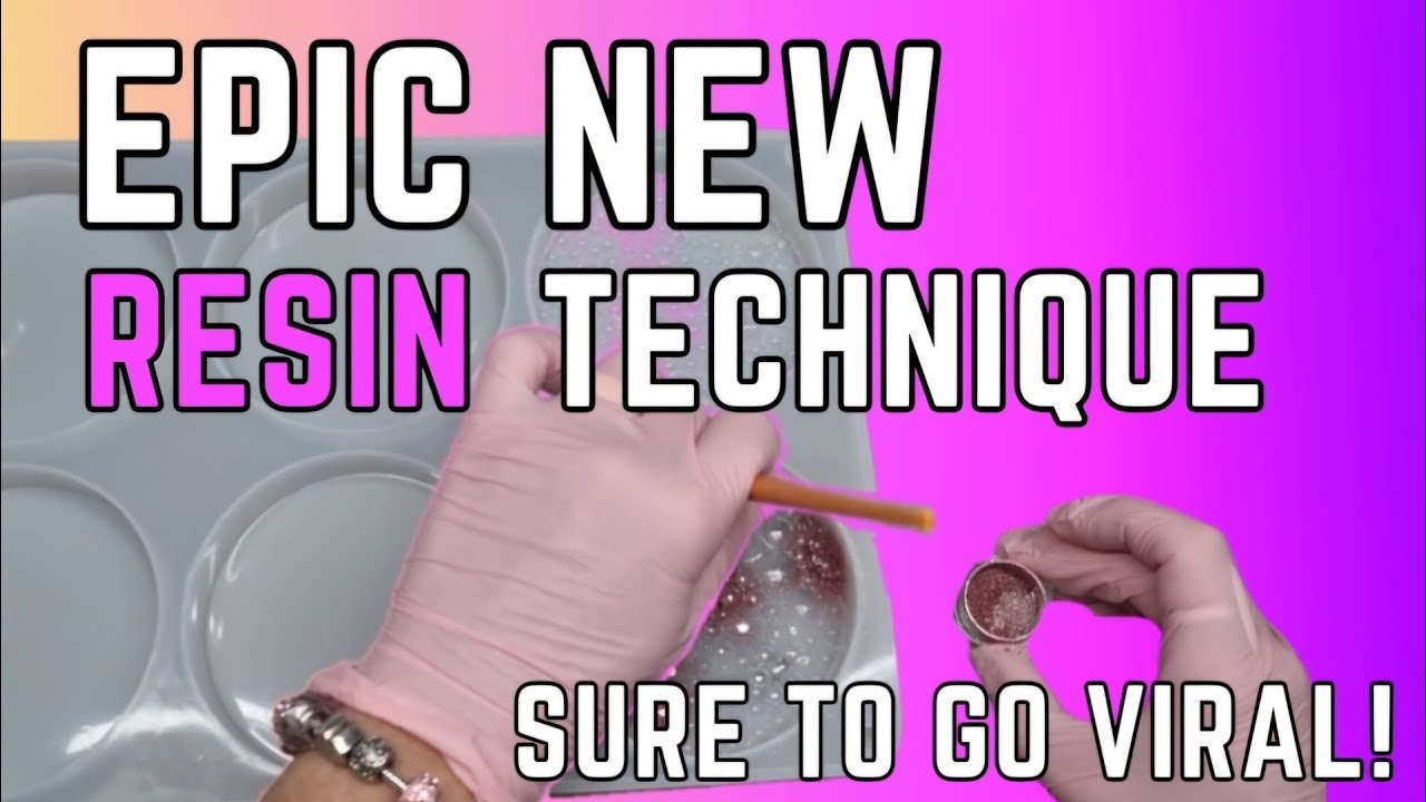 EPIC NEW RESIN TECHNIQUE! SURE TO GO VIRAL!! - YouTube