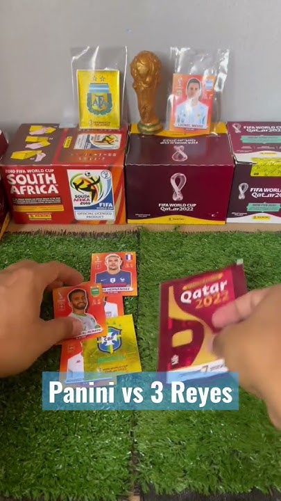 Mundial Qatar 2022 Panini vs 3 Reyes #shorts #qatar2022 #panini #3reyes #futbol #figuritas - YouTube