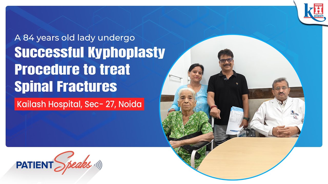 85-Year-Old Walks Again After Kyphoplasty | Dr. Varun Bhargava ...