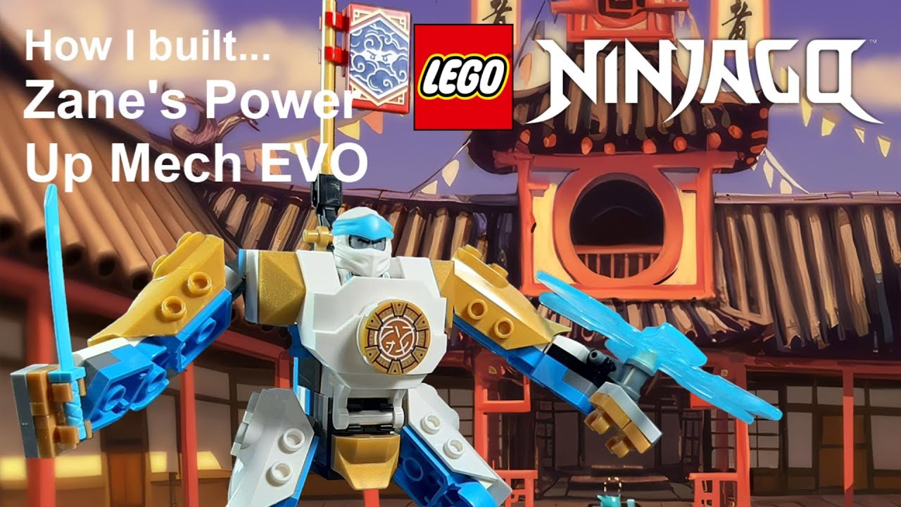 How I built... Zane's Power Up Mech EVO | LEGO NINJAGO Dragons Rising ...