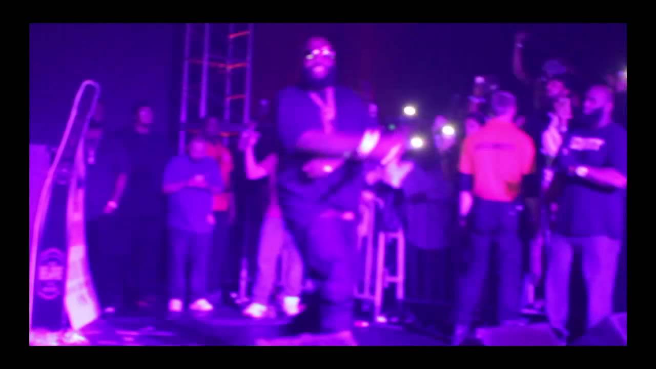 Rick Ross Master Mind Tour DC Echo stage - YouTube