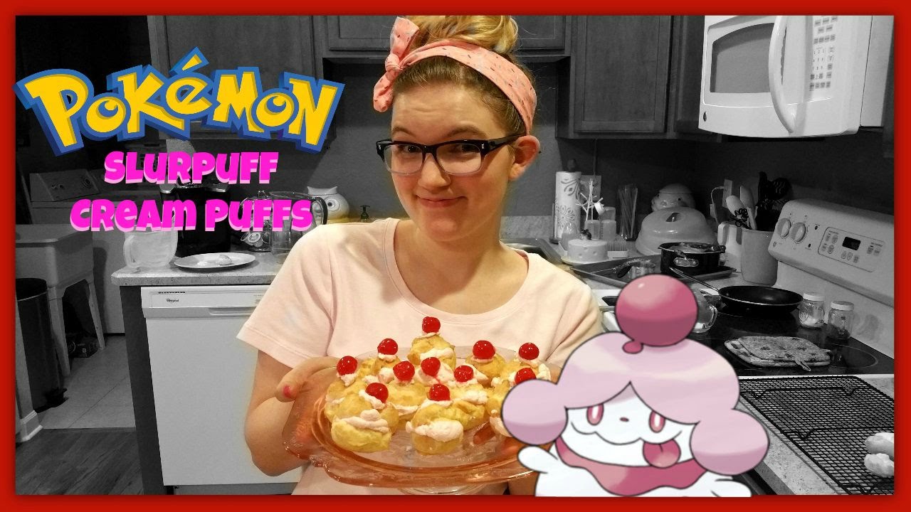 POKEMON SLURPUFF CREAM PUFFS | Pokemon Party Treats - YouTube