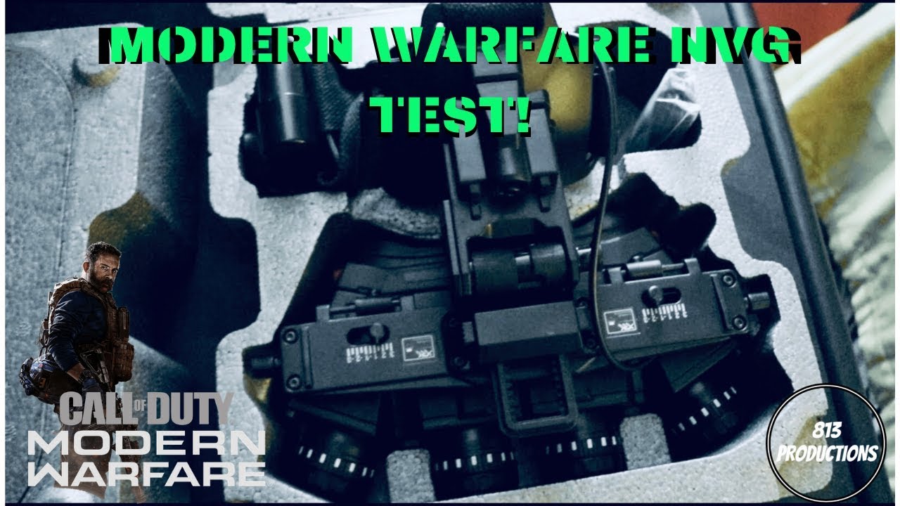 MODERN WARFARE DARK EDITION UNBOXING + NVG TEST! - YouTube