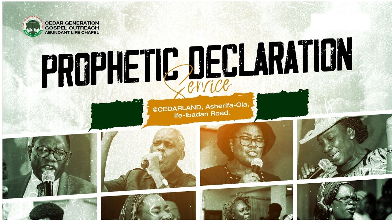 Prophetic Declaration Sunday - YouTube