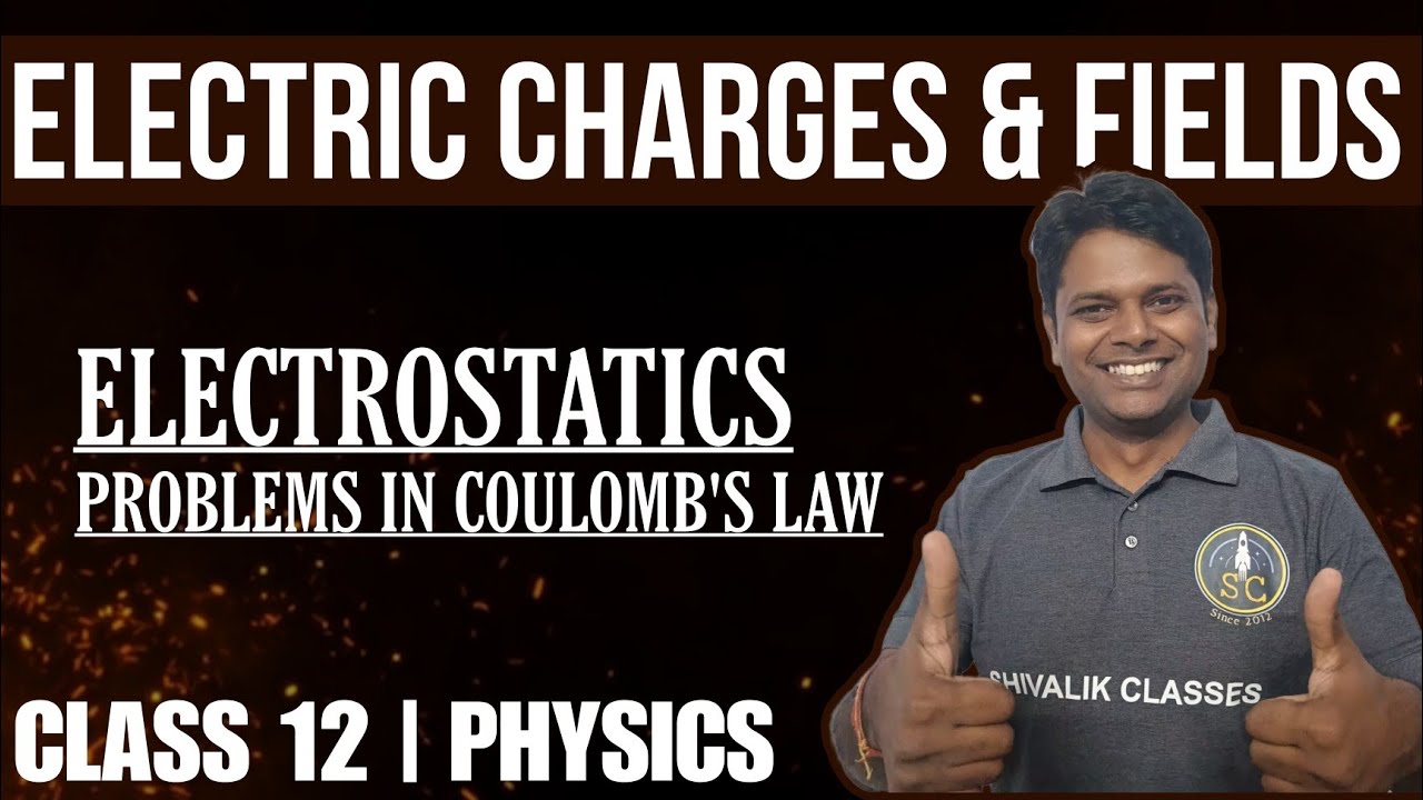 Electrostatics | Problems in Coulomb's law | Physics | Rahul sir # ...