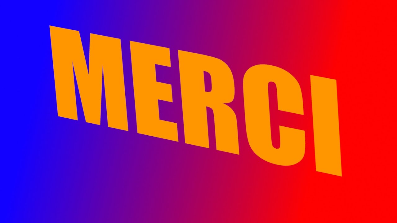 MERCI (feat. google traduction) - YouTube