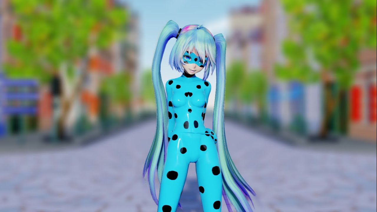 MMD Hatsune Miku Miraculous Simple Dimple TikTok - YouTube
