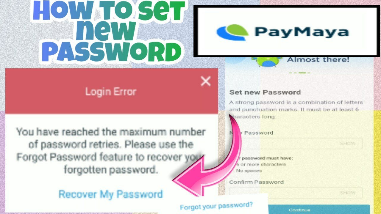 HOW TO RECOVER PASSWORD IN PAYMAYA ACCOUNT I FORGOT MY PASSWORD YouTube how-to-recover-password-in-paymaya-account-i-forgot-my-password-youtube
