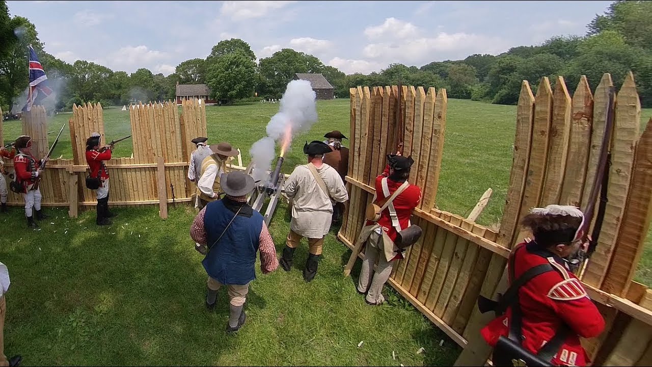 6/2/2019 -- Occupied Long Island - 360 Battle from Fort Franklin - YouTube