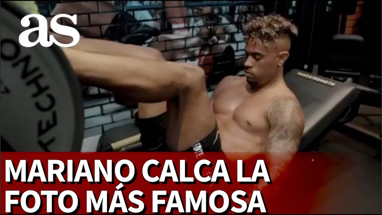 Mariano emula en su propio gimnasio la foto más famosa e icónica de la ...