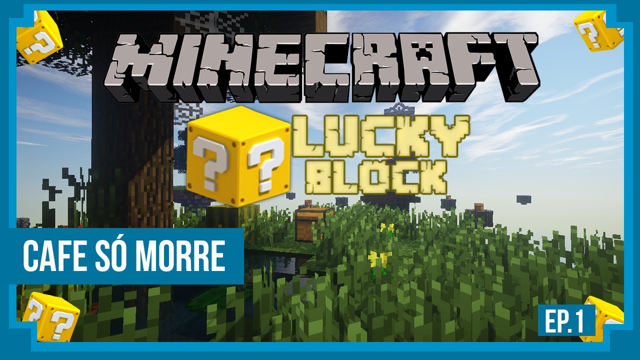 Minecraft: Lucky Islands - É tipo Lucky Block? - YouTube