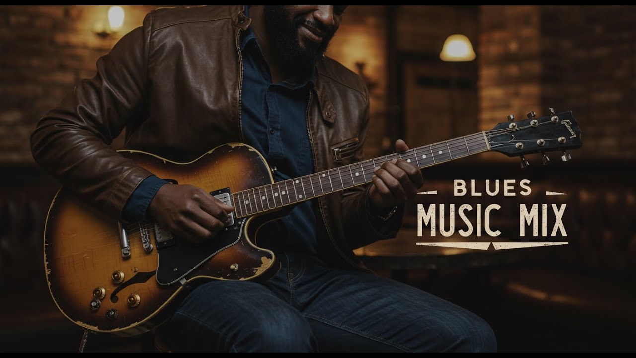 Blues Essentials 2025 | Slow Tempo & Reflective Guitar Solos - YouTube
