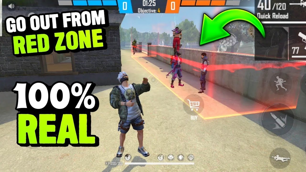 🤯 How To Get Out CS Red Zone? || GET OUT OF THE RED ZONE TRICK GARENA ...