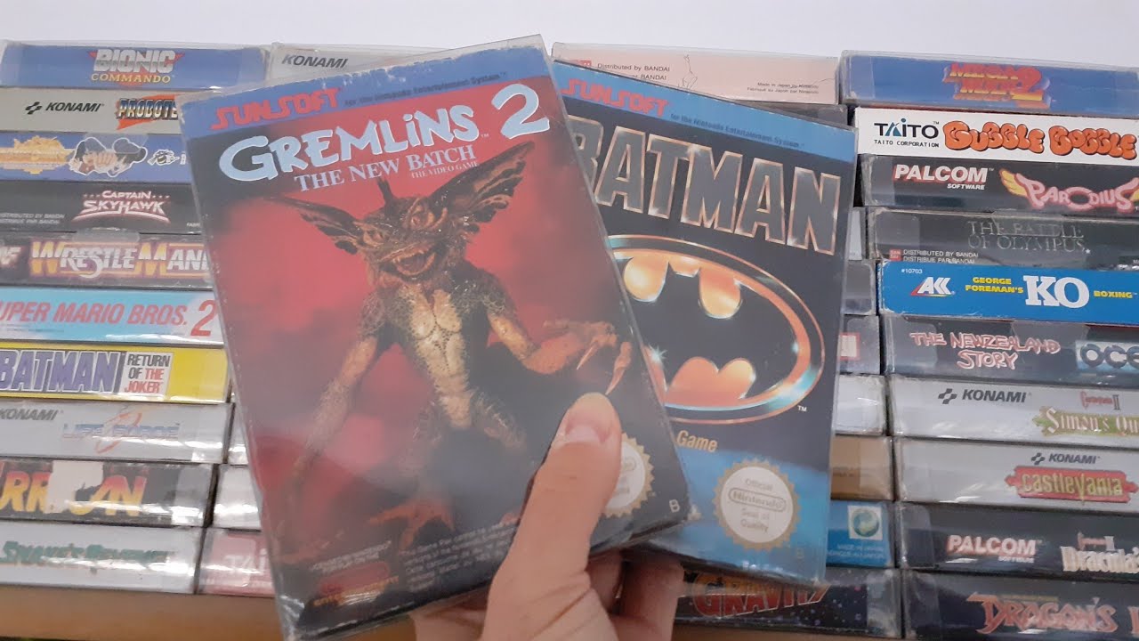 On joue à BATMAN & GREMLINS 2 NES en version proto ! - YouTube