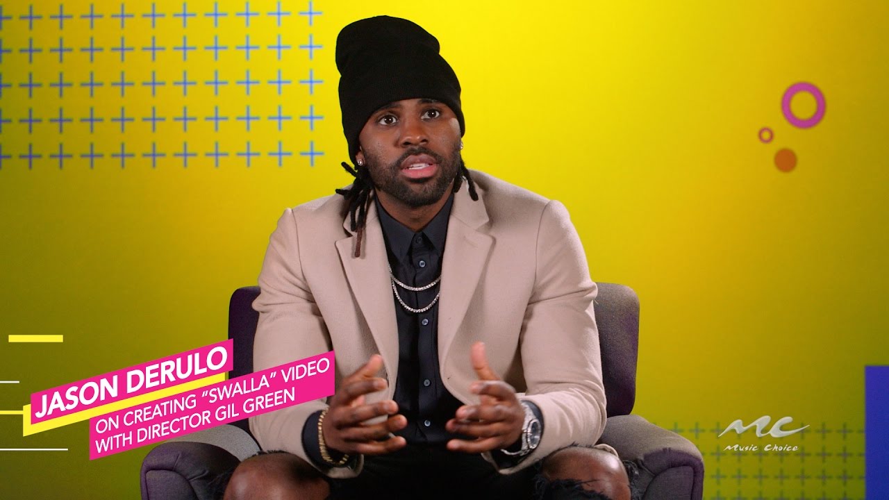 Jason Derulo on Making His Candy-Themed "Swalla" Video - YouTube