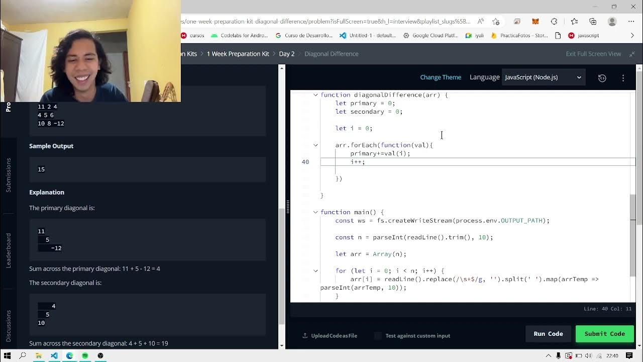 Resolviendo ejercicios de programación hasta conseguir trabajo: día 2 ...