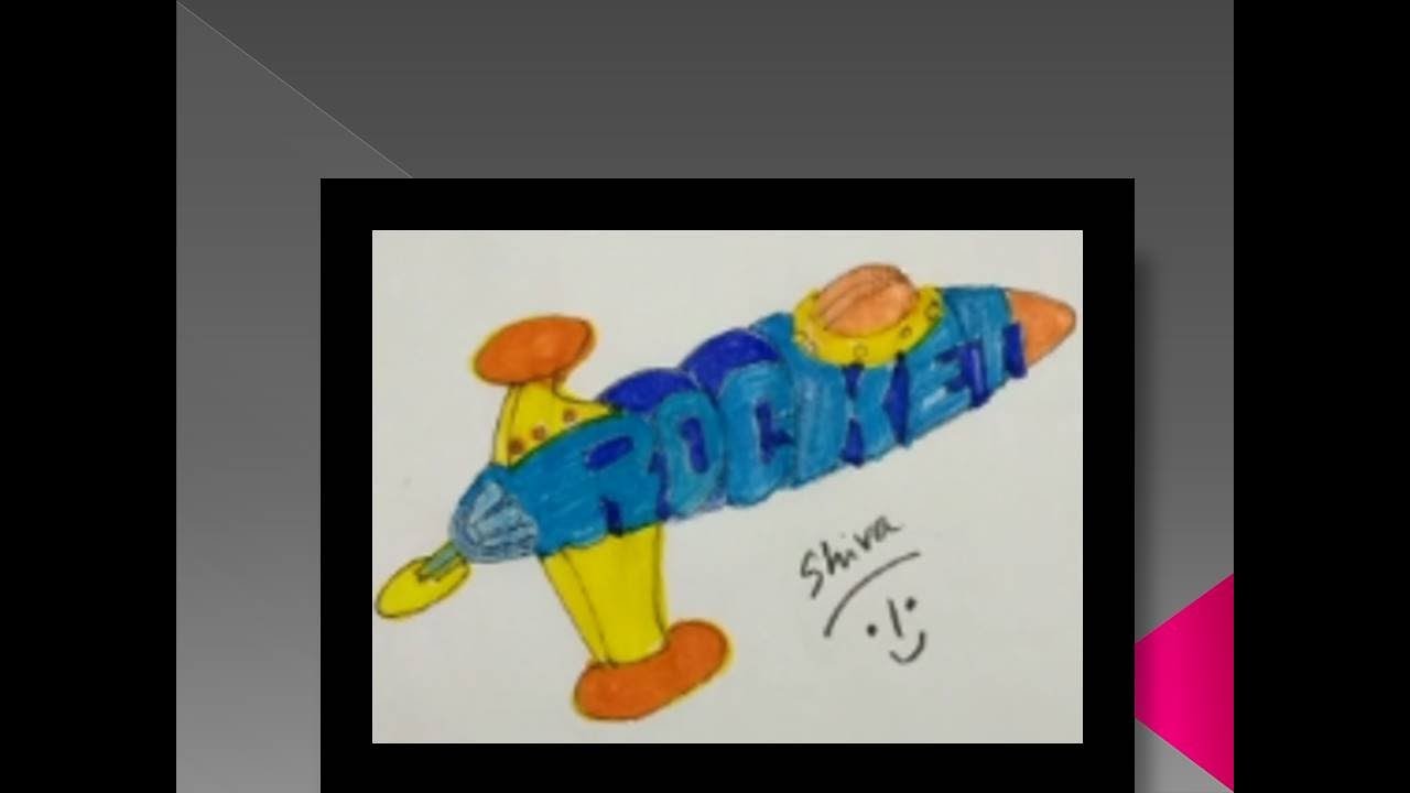 Word World Drawing - ROCKET | DRAW & LEARN - YouTube