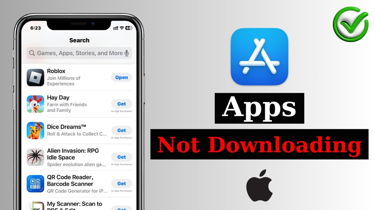 How To Fix Apps Not Downloading on iPhone | App Store Not Downloading ...