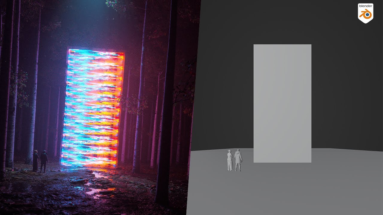 Creating this Artwork in Blender | Super Easy - YouTube