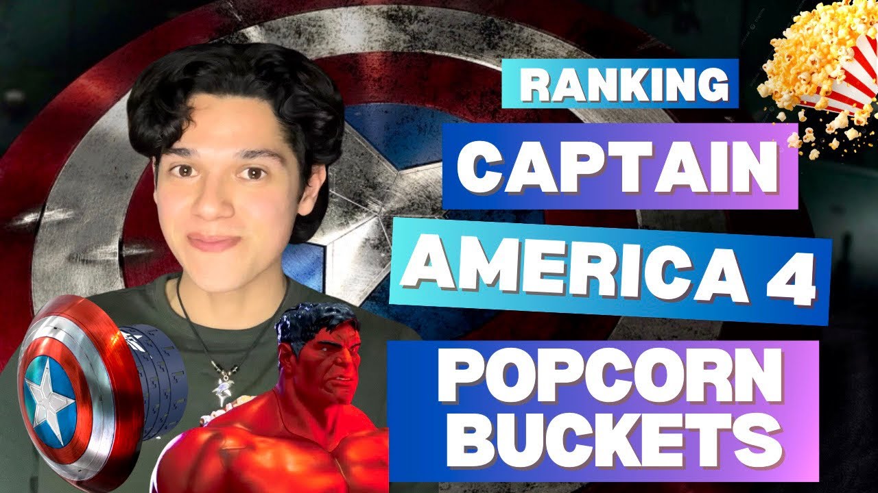 Ranking all Captain America 4 Popcorn Buckets - YouTube
