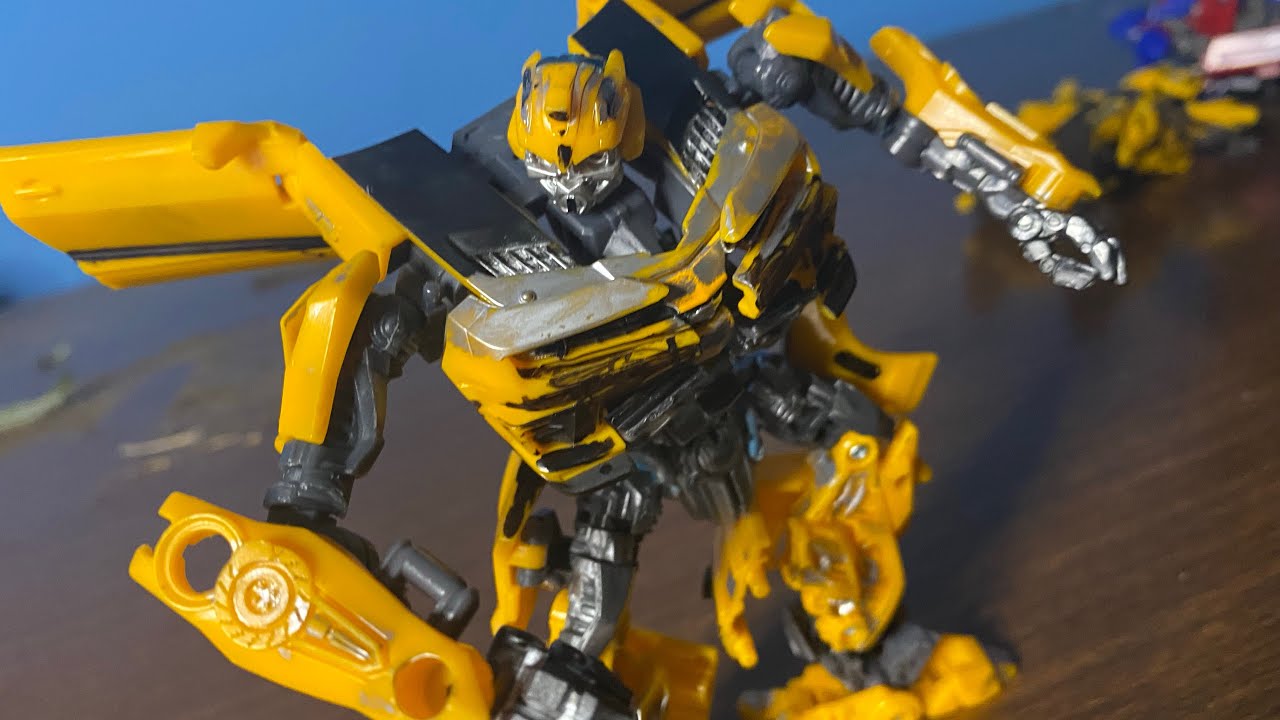Transformers Customized/ Modified Bumblebee stop motion - YouTube