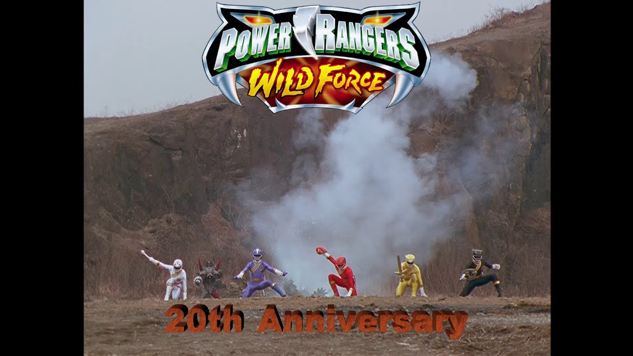 Power Rangers Wild Force 20th Anniversary [First Morph and Fight] in 8K ...