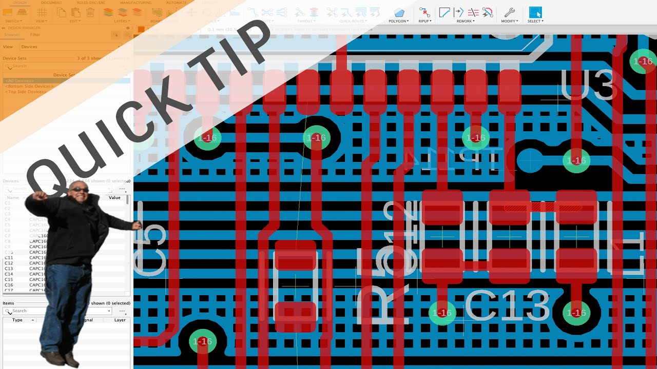 Fusion 360 PCB layout: Push&Shove - YouTube