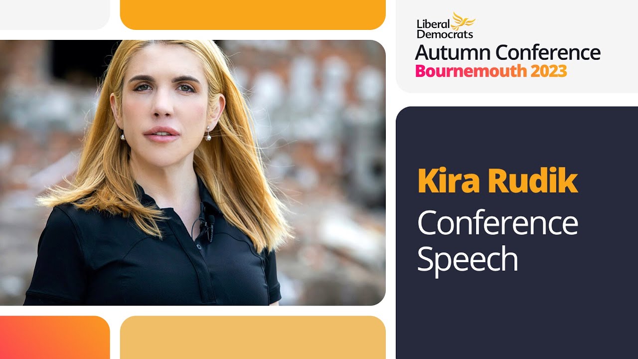 Kira Rudik's speech to Conference - YouTube