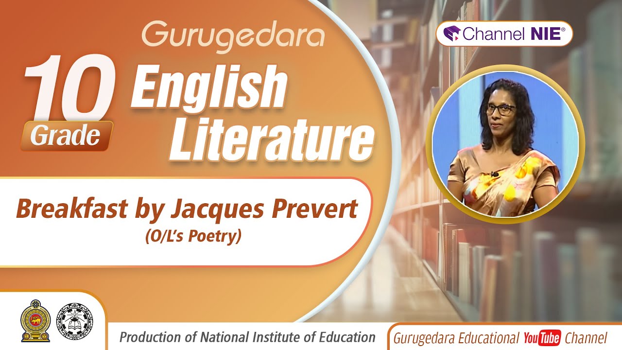 Breakfast by Jacques Prevert, O/L's poetry - Grade 11 (English ...