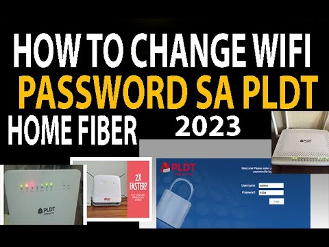 How To Change Wifi Password Pldt Home Fiber or Dsl Tutorial Tagalog ...