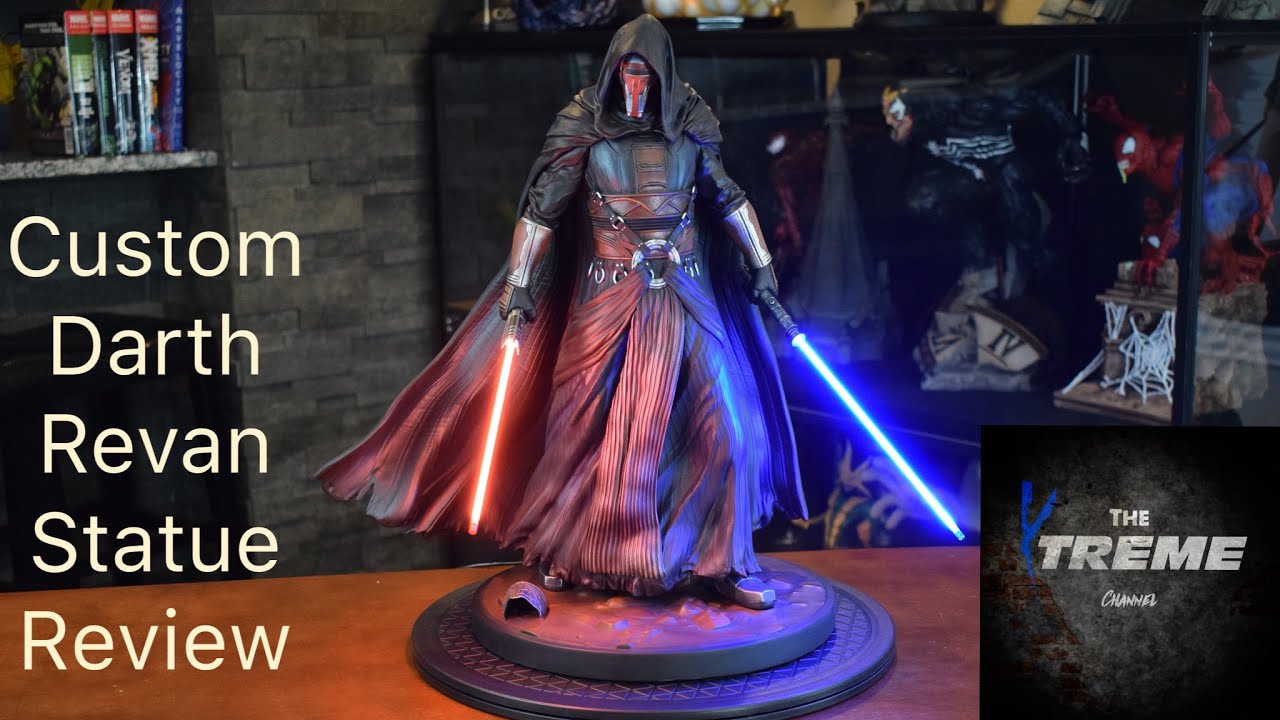 Custom Darth Revan Statue Review - Star Wars: Episode 13 - YouTube